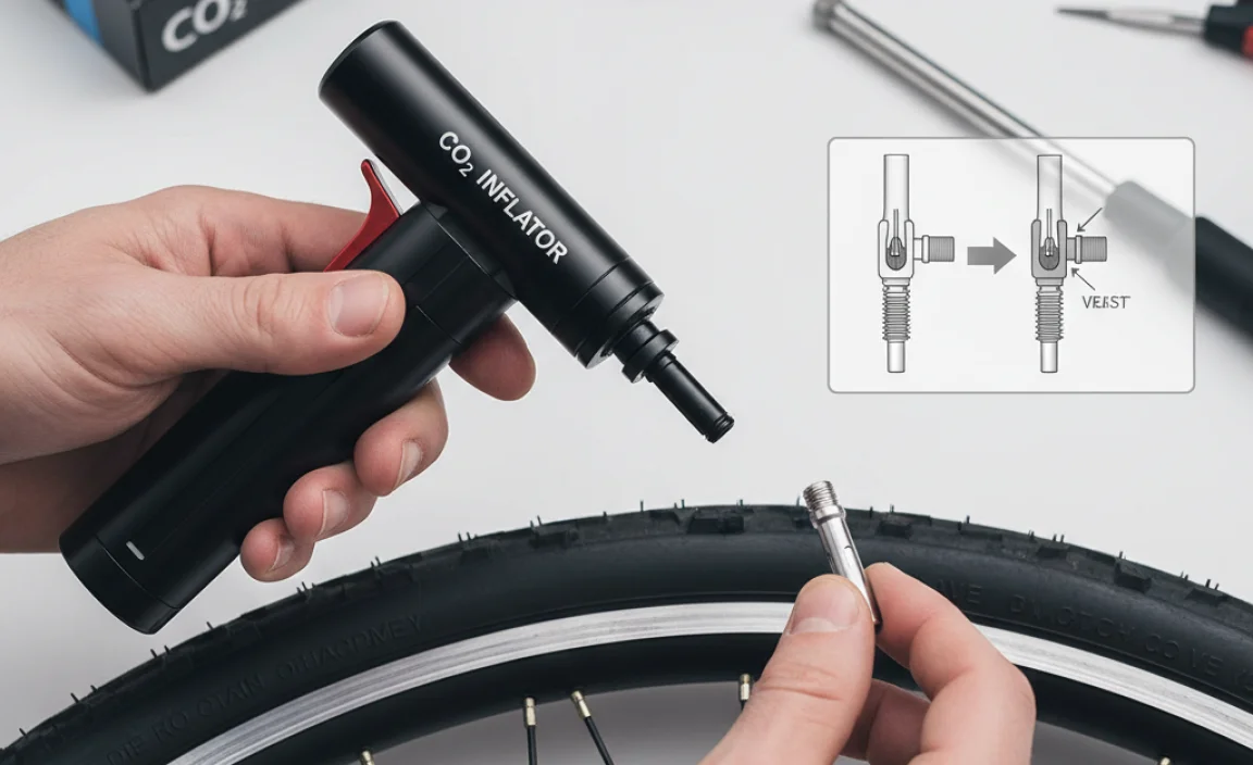 CO2 Inflator & Schrader Valve Compatibility: Easy Guide | Bi Cycle Pumper