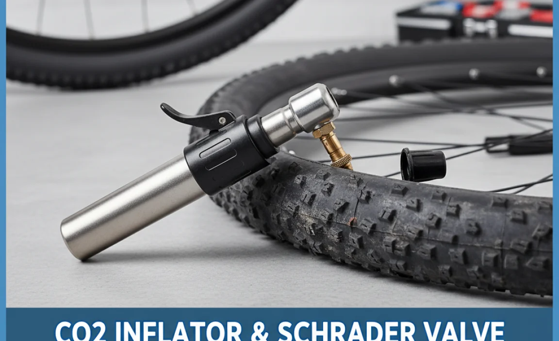 CO2 Inflator & Schrader Valve Compatibility: Easy Guide | Bi Cycle Pumper